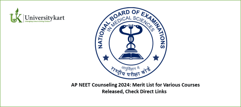 AP NEET Counseling 2024: Merit List for Various Courses Released- Check ...